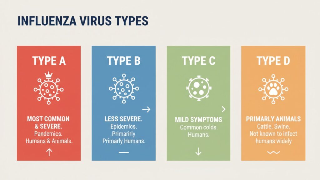 Influenza Virus Complete Guide: Types, Symptoms, Treatment & Prevention ...